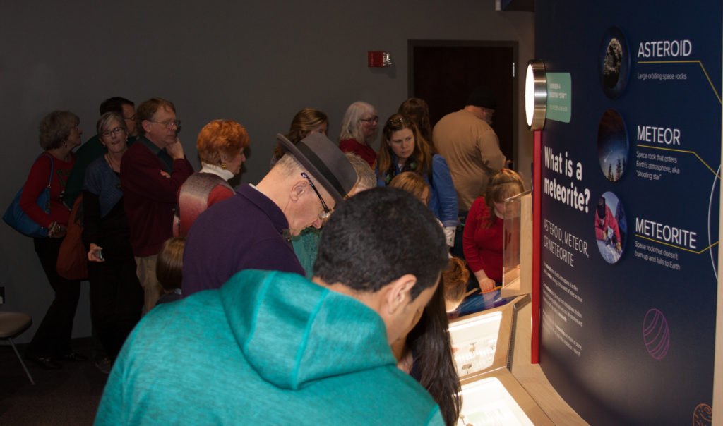 Meteorite exhibit soars into space at Rauch Planetarium | UofL News