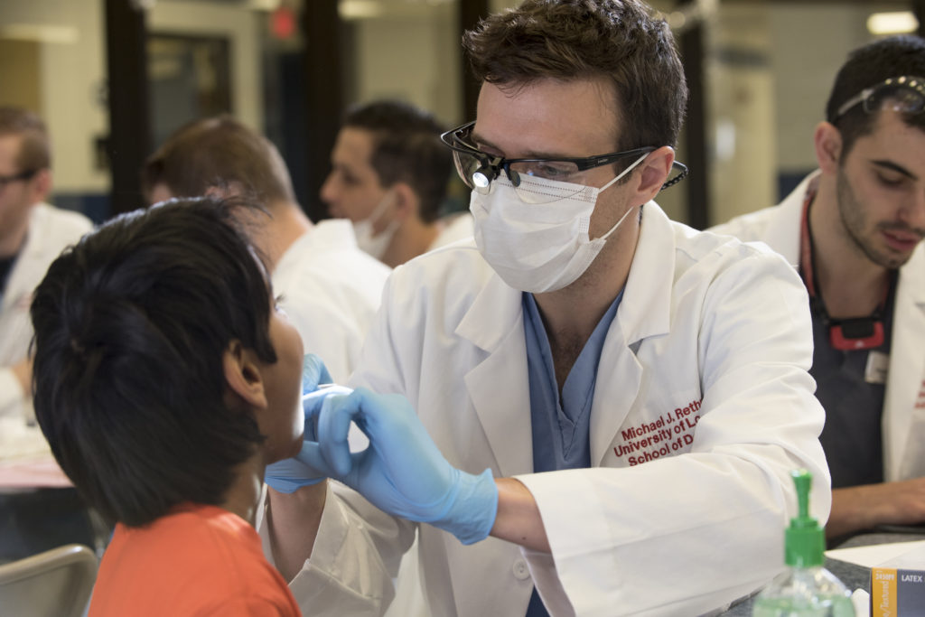 Nearly 600 children receive free dental screenings | UofL News