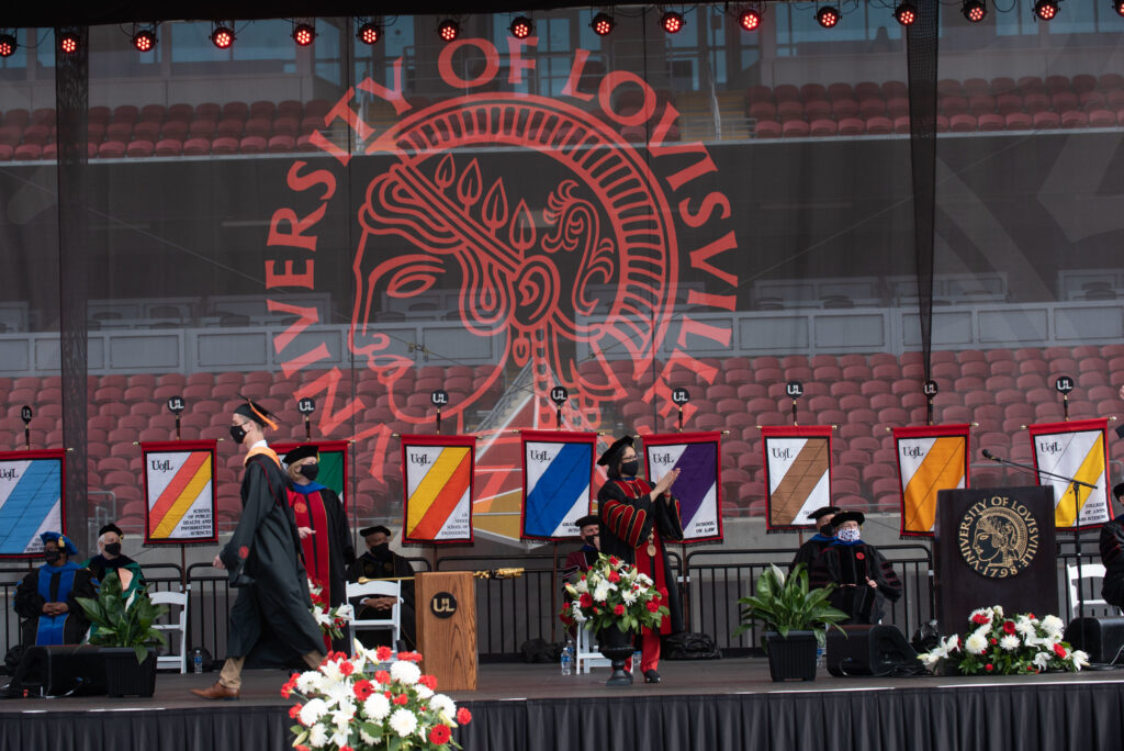 UofL's outdoor commencement ceremonies bring back a sense of normality ...